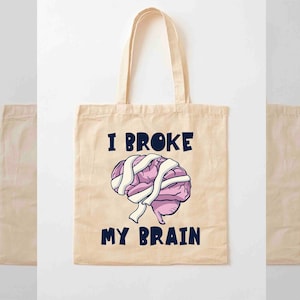 I Broke My Brain SVG PNG EPS Jpg, Awareness Brain Surgery, Cancer ...