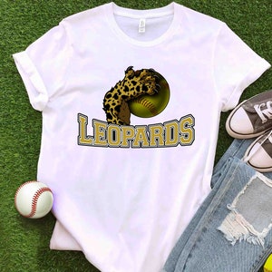 Leopards Softball Team PNG, Leopard Paw Design (digital Download) - Etsy