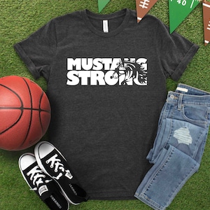 Mustang Strong PNG SVG EPS Mustang Wild Horses Design Athletic Go ...