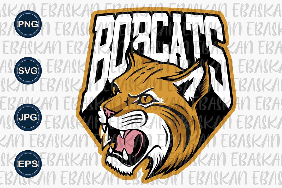 Bobcats Athletic Team Design SVG PNG EPS Bobcats Teams Bobcats ...