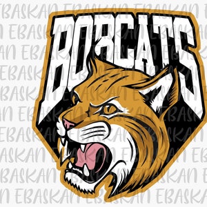 Bobcats Athletic Team Design SVG PNG EPS Bobcats Teams Bobcats ...