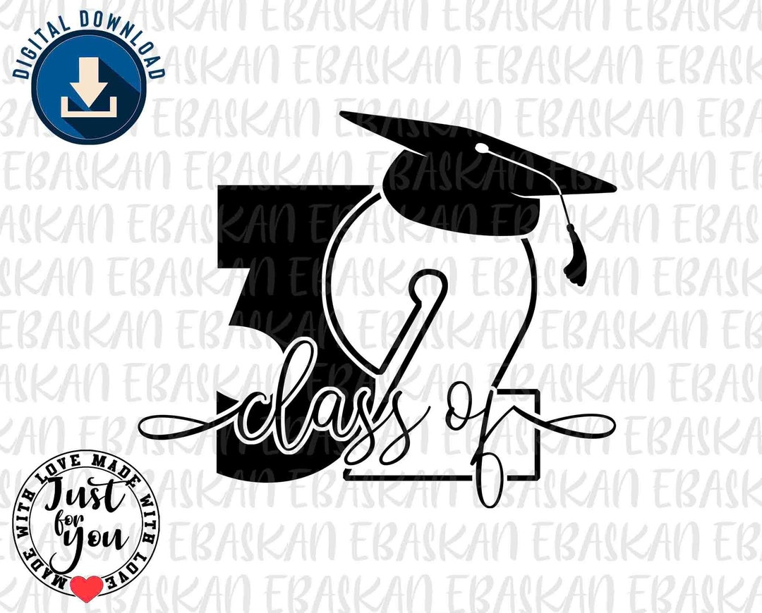 Class of 2032 Svg Png Eps Dxf Graduation Design 2032 Senior Class ...