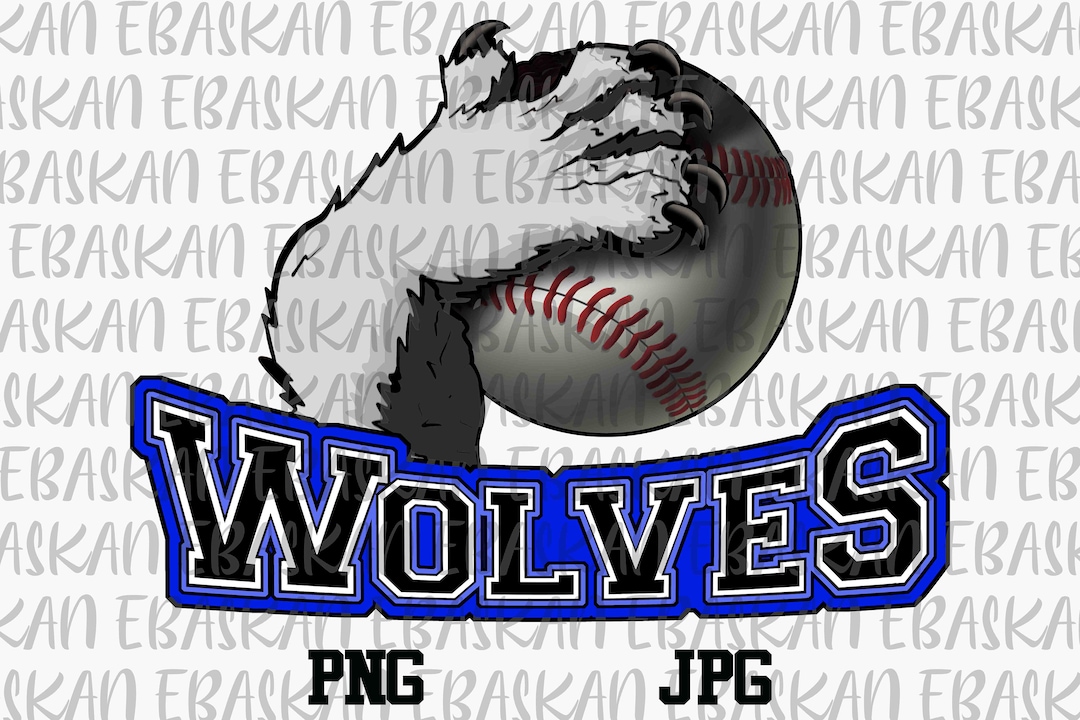 Wolves Baseball Athletic Teams Png Design Go Wolves Baseball Wolf Grey ...