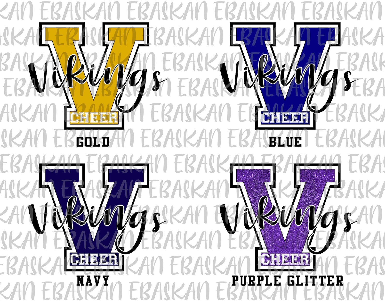 Vikings Cheerleader Athletic Teams PNG SVG Cheer up Go Vikings - Etsy