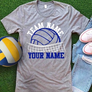 Custom Volleyball Team Design SVG PNG (digital Download) - Etsy