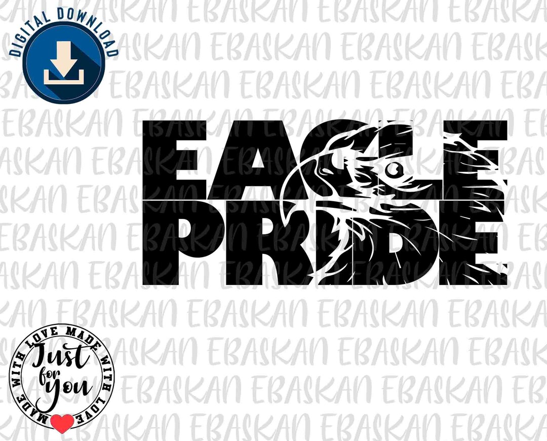 Eagle Pride Png Svg Eps Dxf Eagles Strong Design, Eagles Athletic Team ...