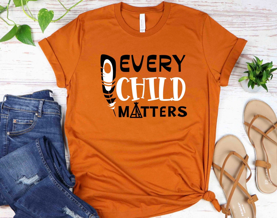 Every Child Matters Shirt, Orange Day Shirt, Awareness for Indigenous ...