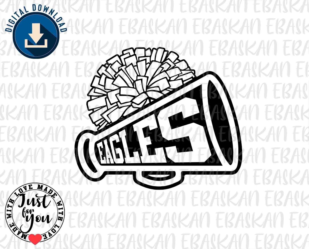 Eagles Cheer Svg Png Eps Dxf Eagle Strong, Eagles Game Day Cheer ...
