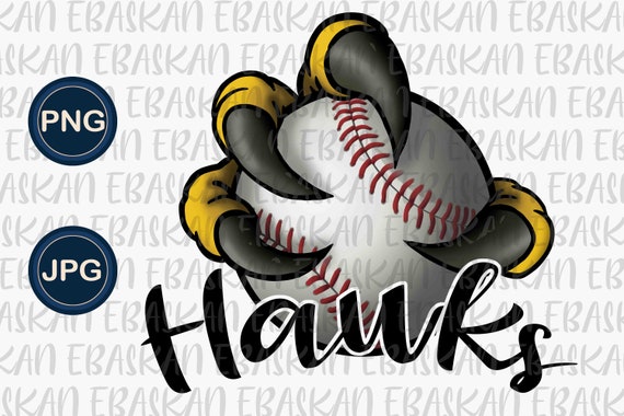 Hawks Baseball Logo