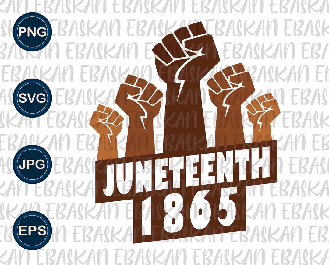Juneteenth SVG, Fist SVG, Black History Svg, BLM Svg, Fist Bump ...