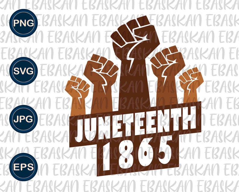 Juneteenth Fist SVG, Black History Design (digital Download) - Etsy