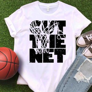 Cut the Net Basketball Game Day PNG SVG EPS Basketball Season Design ...