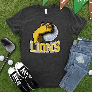 Lions Golf Team PNG JPG Go Lions Png Lion Paw Lions Team Golf Club ...
