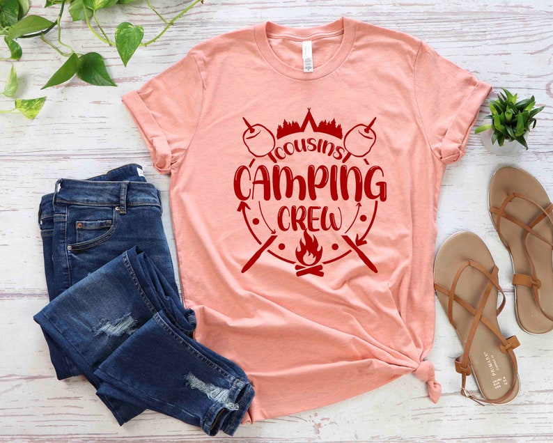 Cousins Camping Crew SVG PNG EPS Trip Friends Family Camp Tent - Etsy