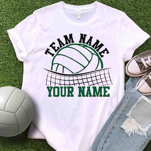 Custom Volleyball Team Design SVG PNG (digital Download) - Etsy