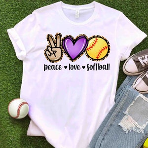 Peace Love Softball Png Softball Mom PNG Game Day Pitcher Softball Png ...