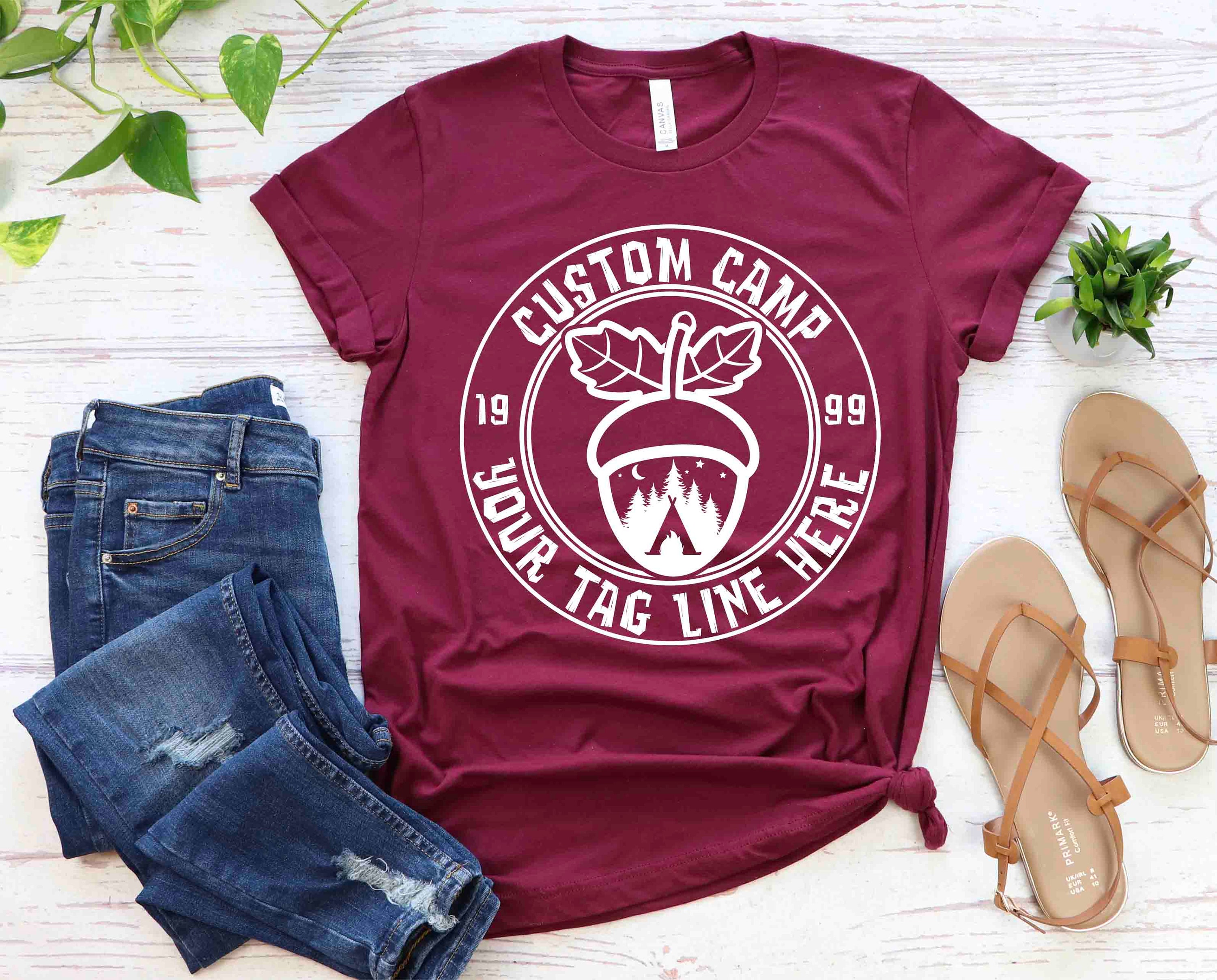 Custom Camps Team Png Svg Eps Dxf Personalized Camp Shirt Design ...