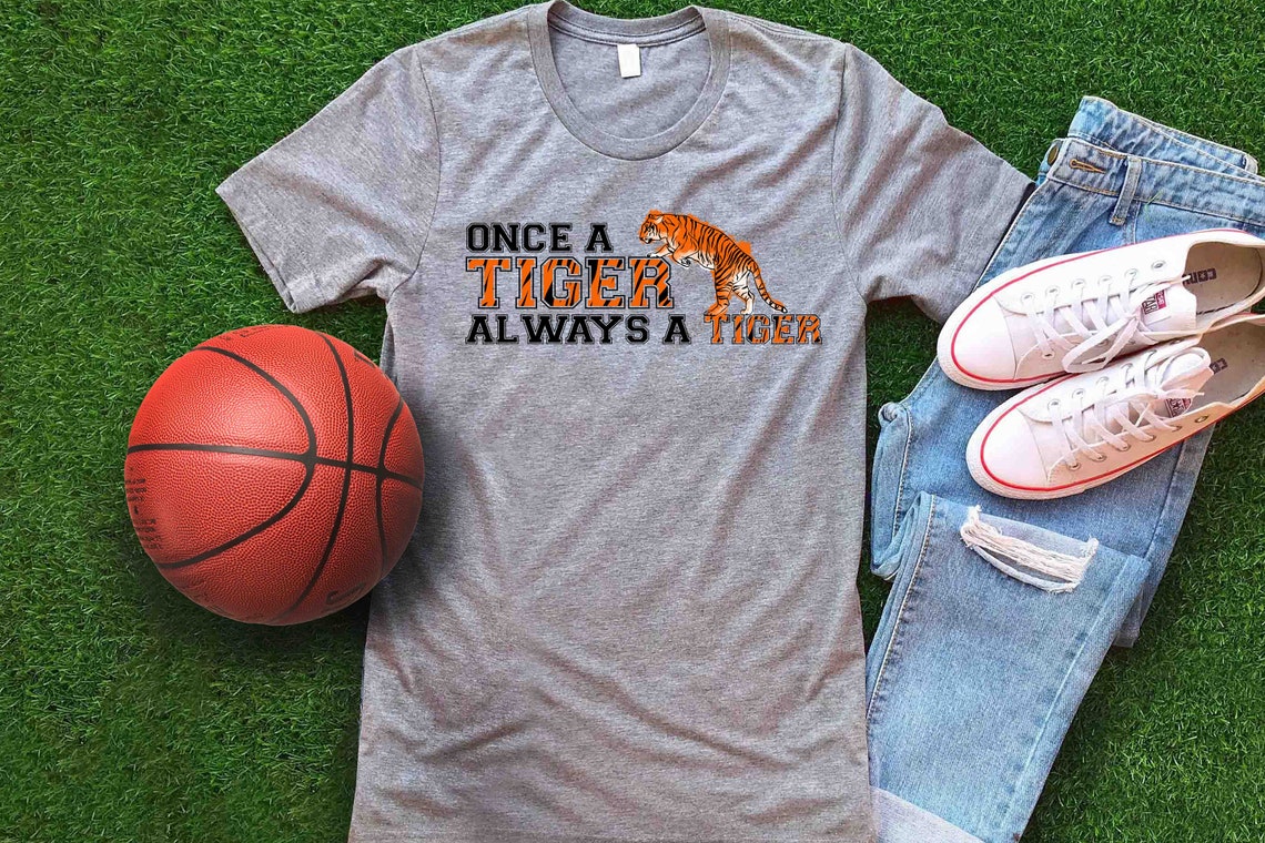 Once A Tiger Always A Tiger PNG, Athletics Design (digital Download) - Etsy