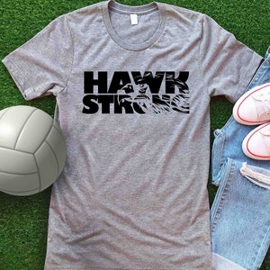 Hawk Strong PNG SVG EPS Hawks Design Athletic Go Hawks Fly High Soccer ...