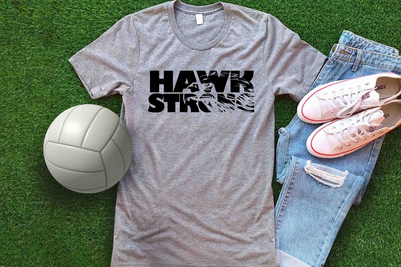 Hawk Strong PNG SVG EPS Hawks Design Athletic Go Hawks Fly High Soccer ...