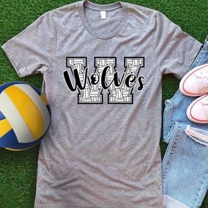 Wolves Volleyball Athletic Teams PNG SVG Design Go Wolves Volleyball ...