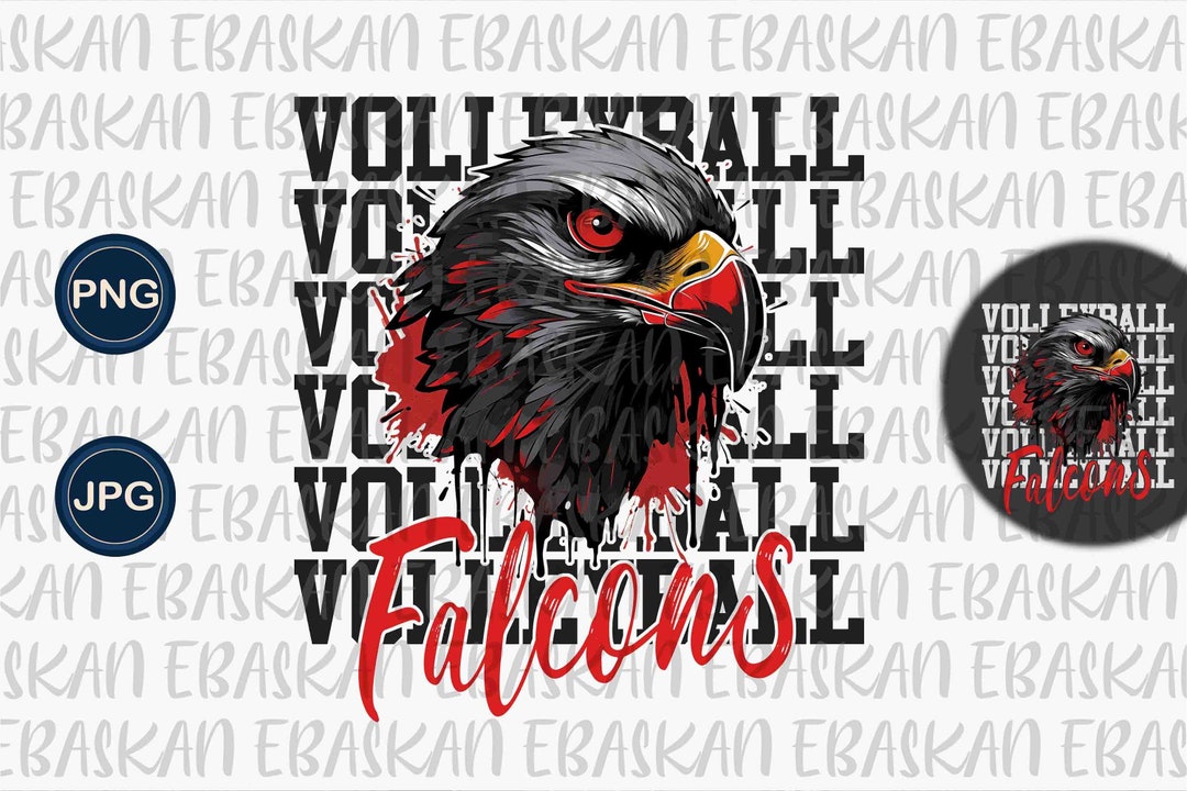 Falcons Volleyball PNG We Are Falcons Png Falcons Athletics Design, Go ...