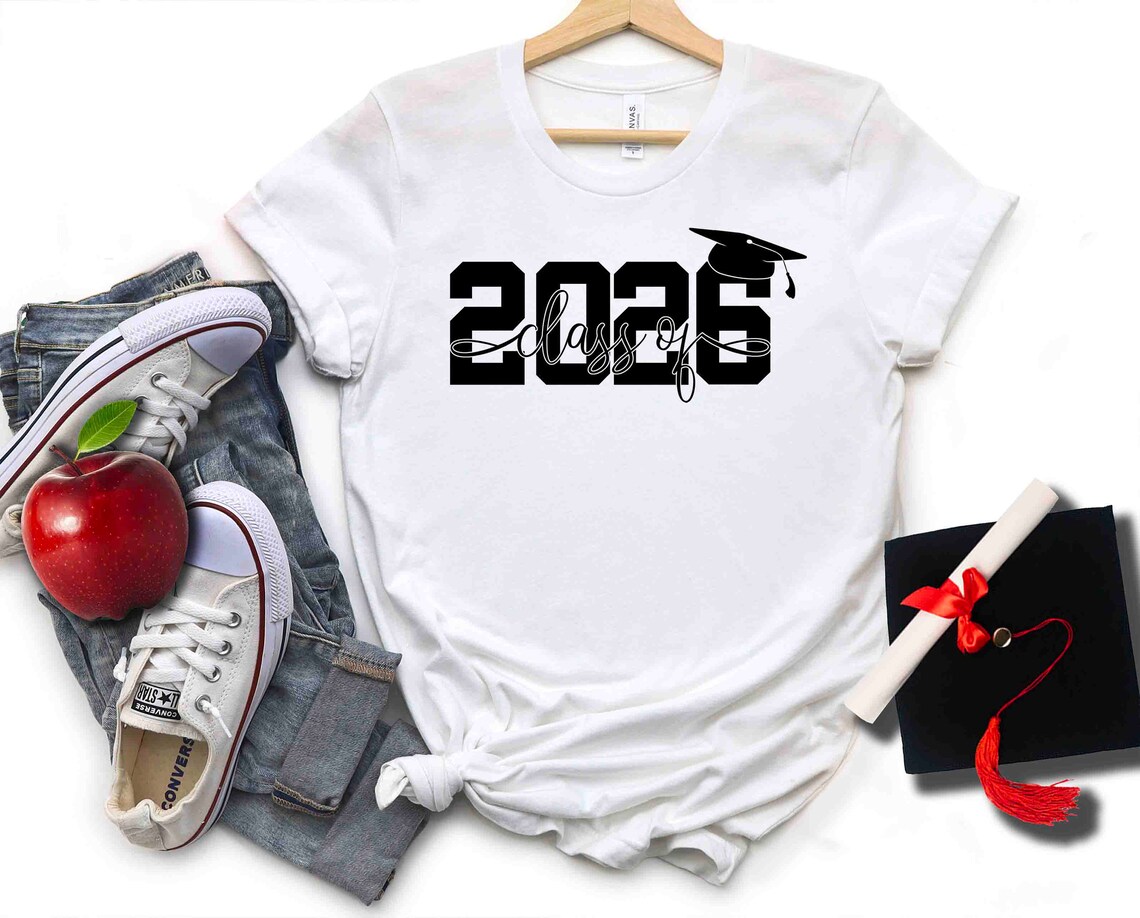 Class of 2026 Png Svg Eps Dxf Graduation Design 2026 Senior Class ...