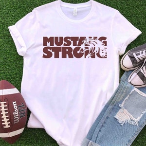 Mustang Strong PNG SVG EPS Mustang Wild Horses Design Athletic Go ...
