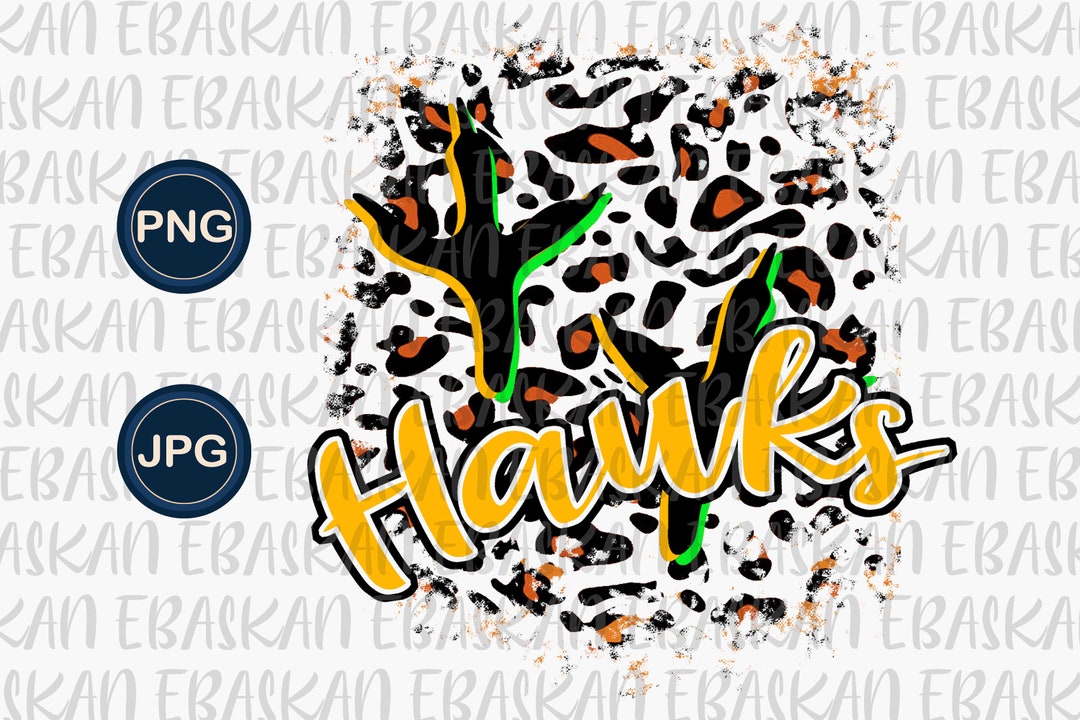 Hawks Athletic Teams PNG JPG Go Hawks Basketball Football Baseball ...