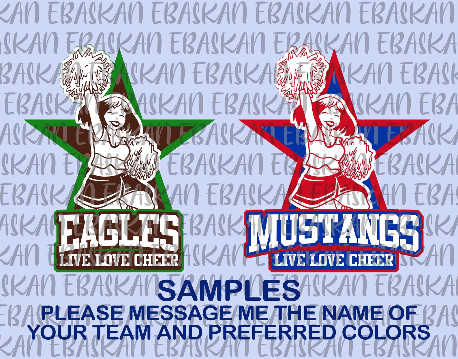 Custom Cheerleader Team Png Svg Go Cheerleader Shirt Design | Etsy