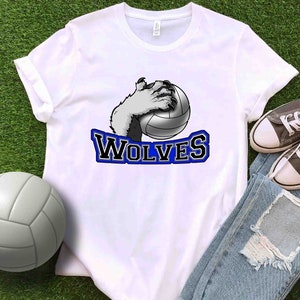 Wolves Volleyball Athletic Teams Png Design Go Wolves Volleyball Grey ...