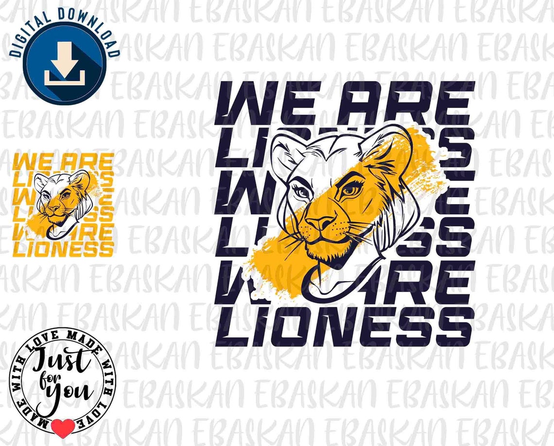 Lionesses Basketball Team PNG, Go Lions Design (digital Download) - Etsy