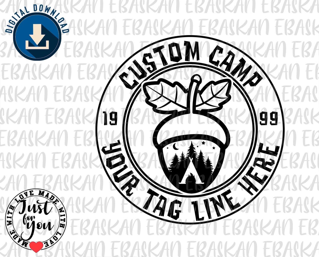 Custom Camps Team Png Svg Eps Dxf Personalized Camp Shirt Design ...