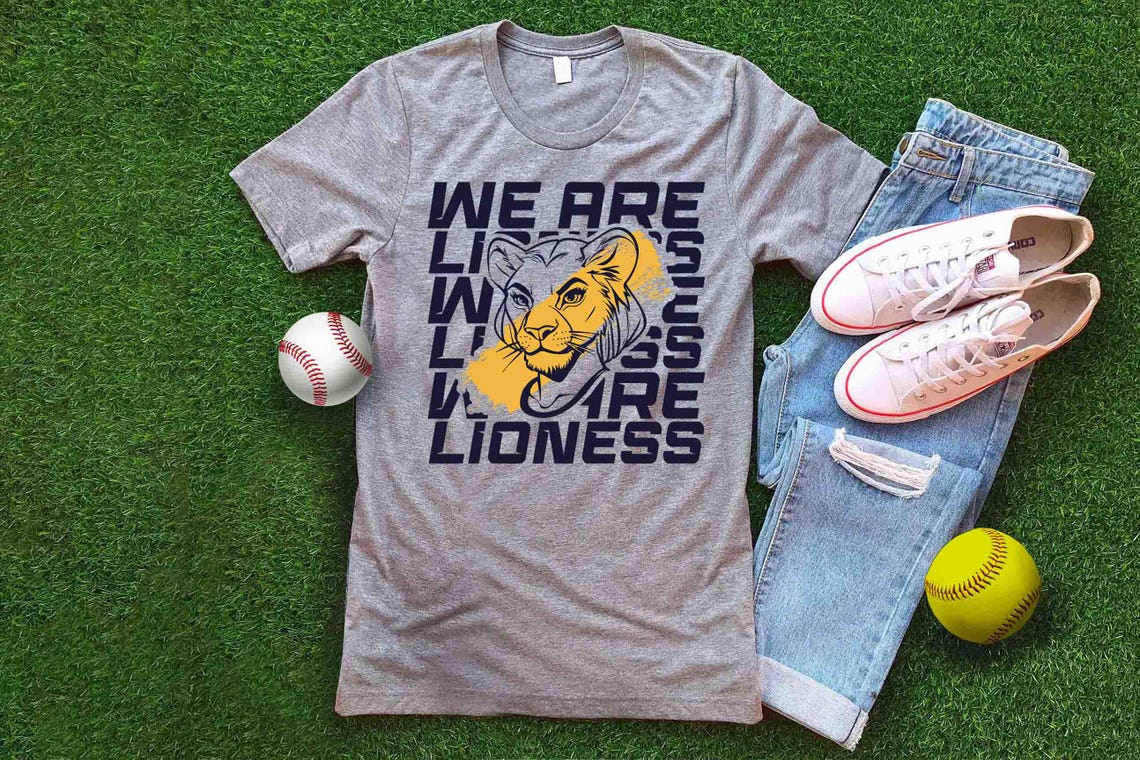 Lionesses Basketball Team PNG, Go Lions Design (digital Download) - Etsy