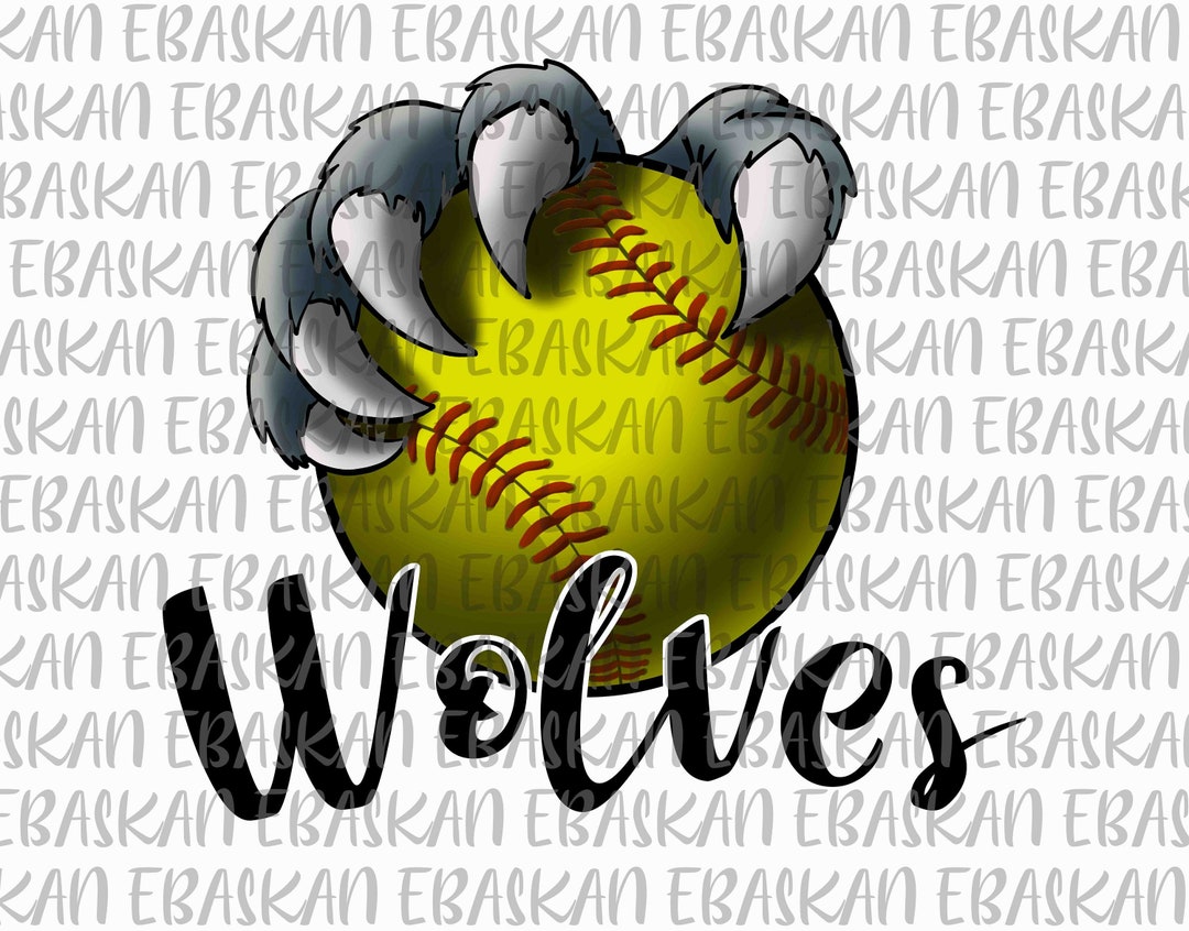Wolves Softball Png, Wolves Athletics Png Design Go Wolves Softball ...