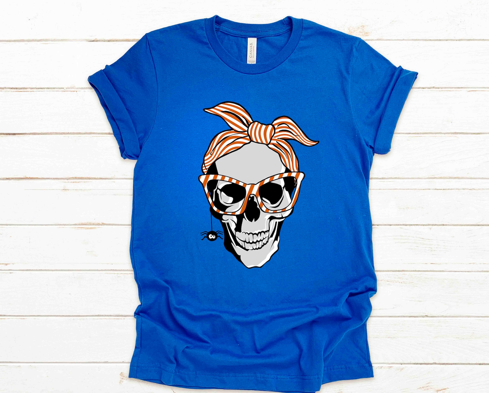 Skull With Head Bandana SVG PNG EPS Lady Skull Bones Svg - Etsy