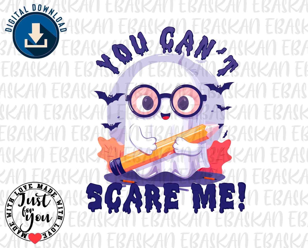 Halloween Teacher Ghost PNG, Spooktacular Design (digital Download) - Etsy