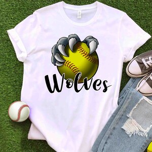 Wolves Softball Png, Wolves Athletics Png Design Go Wolves Softball ...