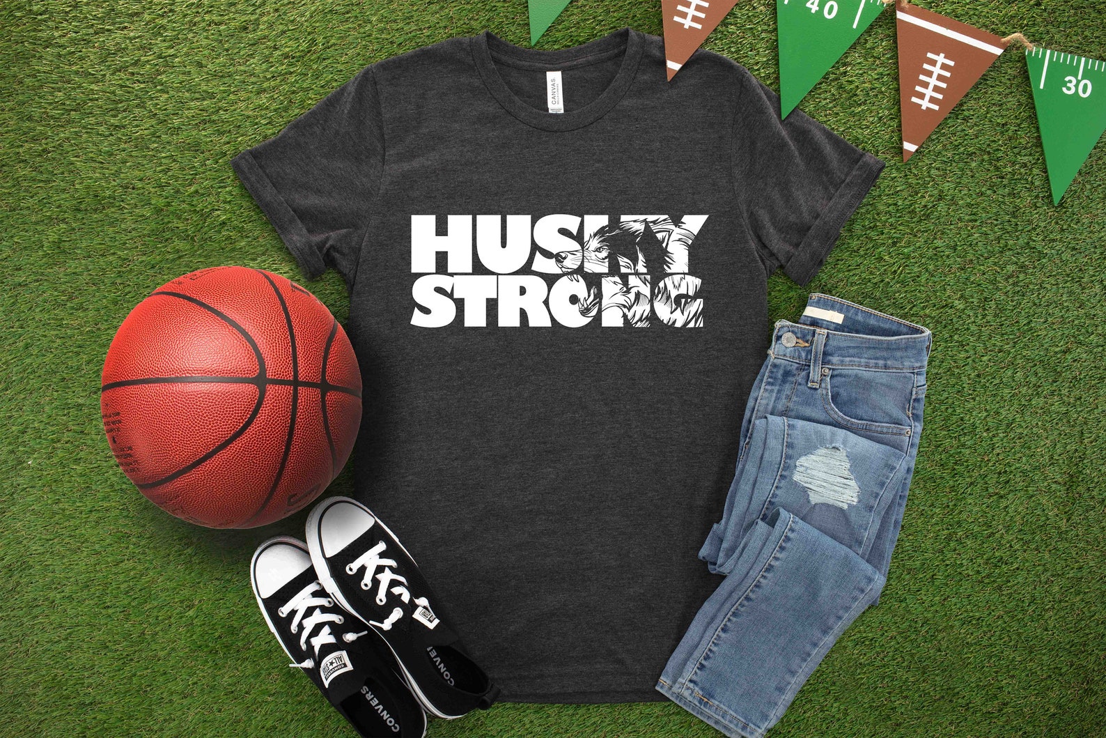 Husky Strong PNG SVG EPS Huskies Wolves Design Athletic Go Huskies ...