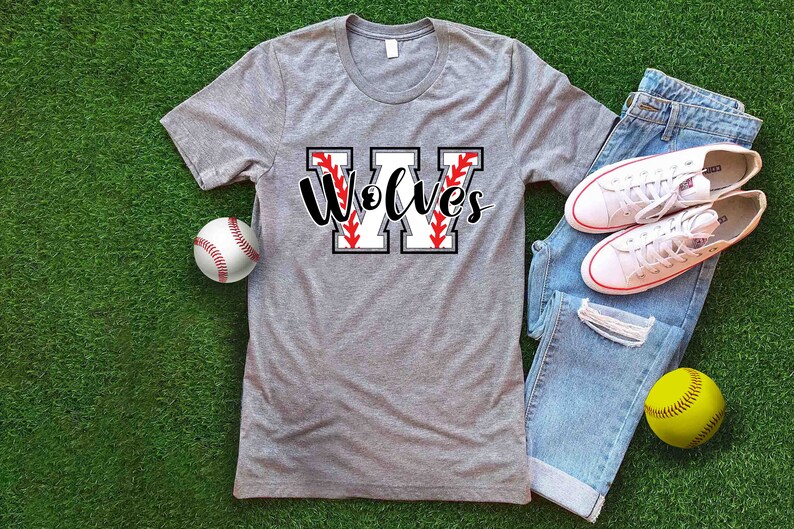 Wolves Baseball Athletic Teams PNG SVG Design Go Wolves - Etsy