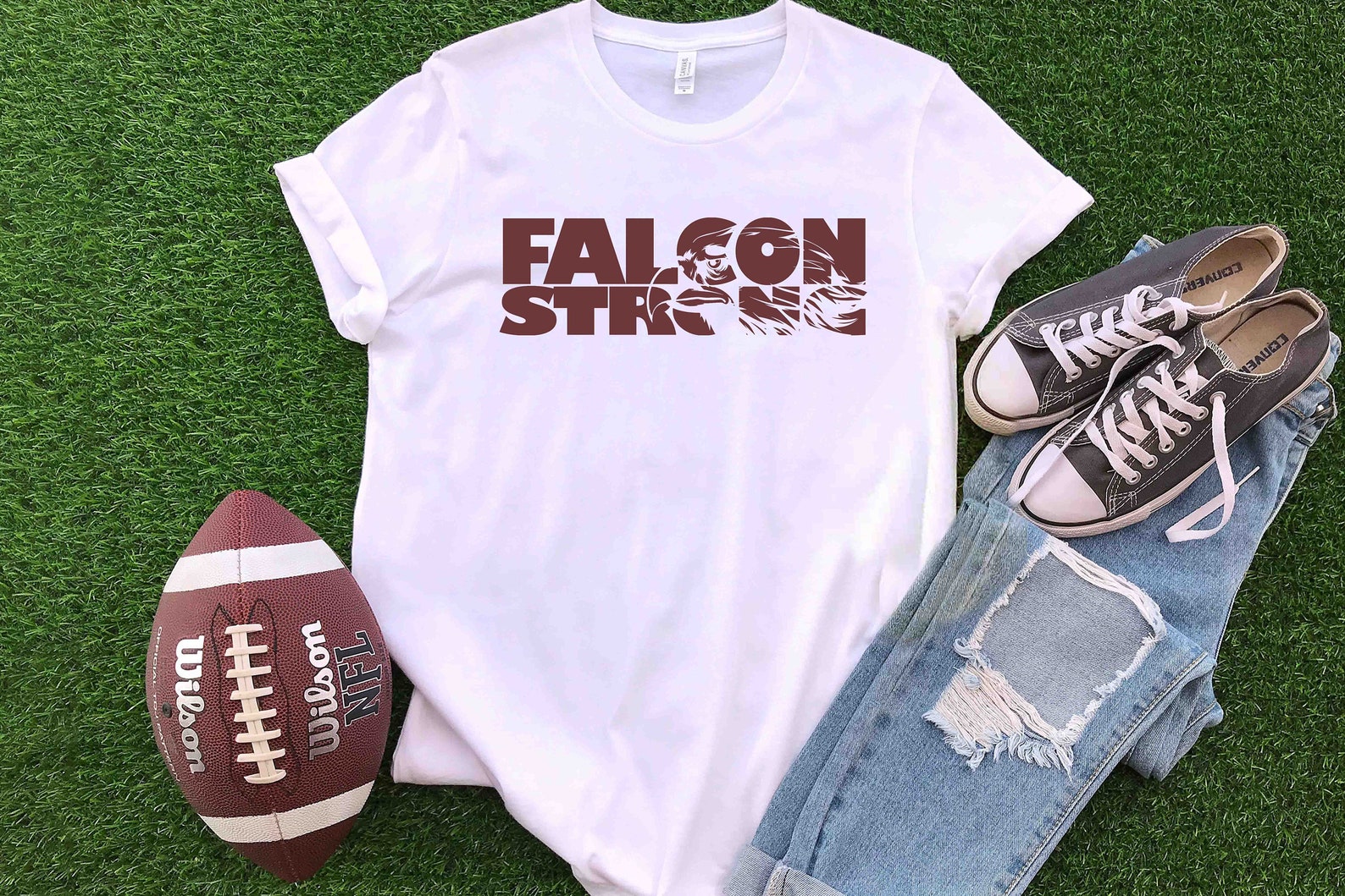Falcon Strong PNG SVG EPS Falcon Design Athletic Go Falcons - Etsy