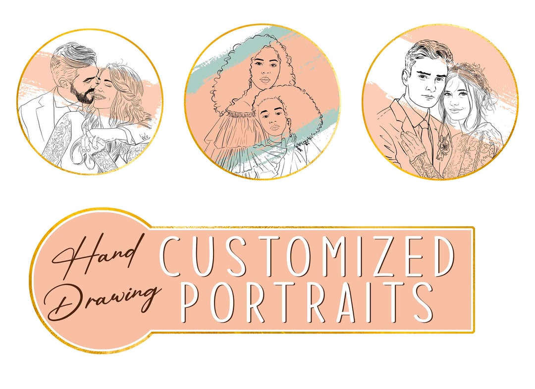Custom Line Drawing From Photo, Minimalist Line Art Personalized ...