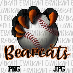 Bearcats Baseball PNG Athletic Teams Png Not Svg Go Bearcats Baseball ...
