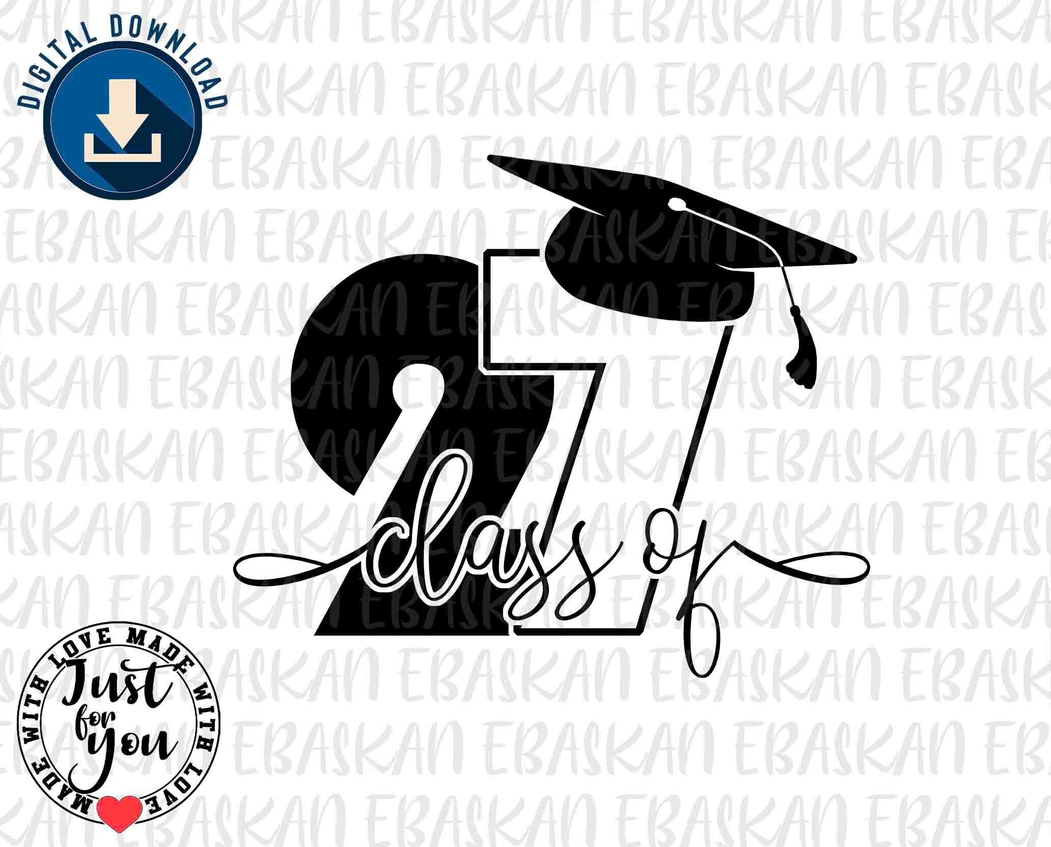 Class of 2027 Svg Png Eps Dxf Graduation Design 2027 Senior Class ...