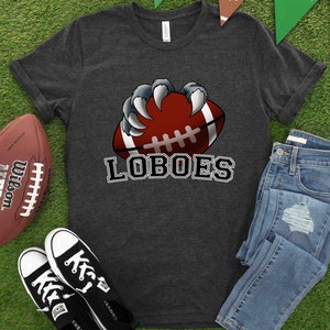 Loboes Football Athletic Teams PNG JPG Go Loboes Football Loboes Paw ...