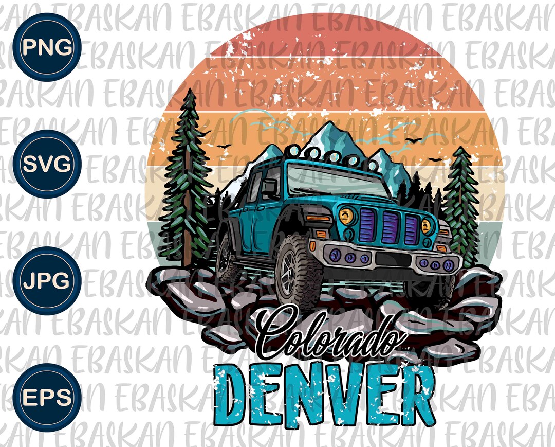 Colorado Denver SVG PNG Eps Colorado State CO Trip Family Camp Tent ...