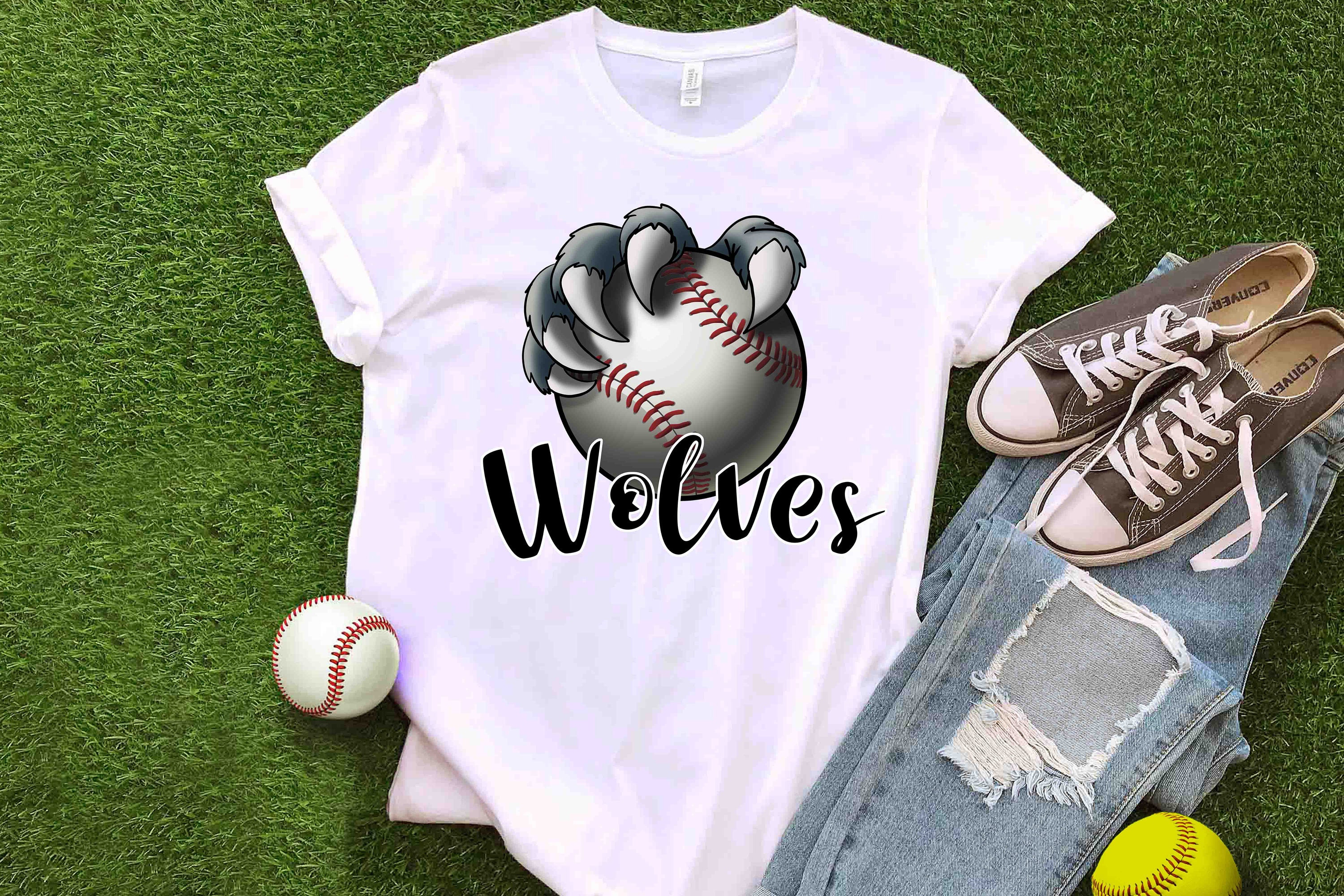 Wolves Baseball Athletic Teams Png Design Go Wolves Baseball - Etsy
