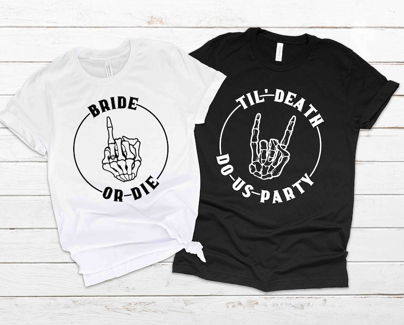Bride or Die SVG: Til Death Do Us Party, Wedding Design (digital ...