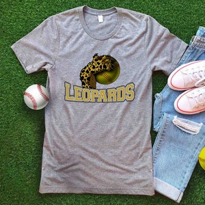 Leopards Softball Team PNG, Leopard Paw Design (digital Download) - Etsy