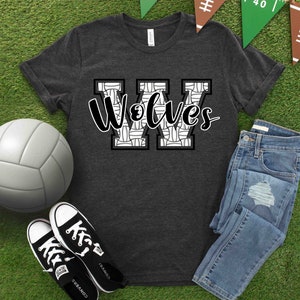 Wolves Volleyball Athletic Teams PNG SVG Design Go Wolves Volleyball ...